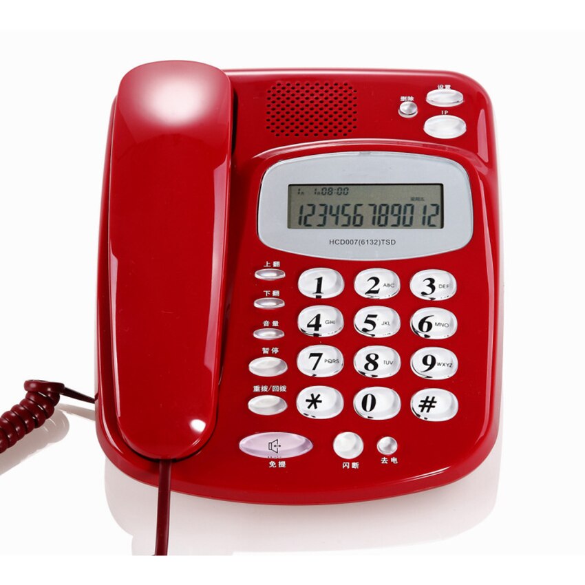 Téléphone filaire amplifié, téléphone fixe de bure... – Grandado