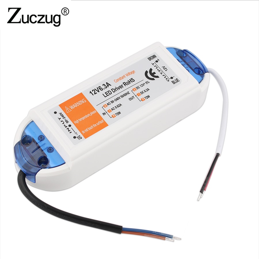 AC DC Voeding 12 V Led Driver 18W 36W 72W 100W Ver... – Vicedeal