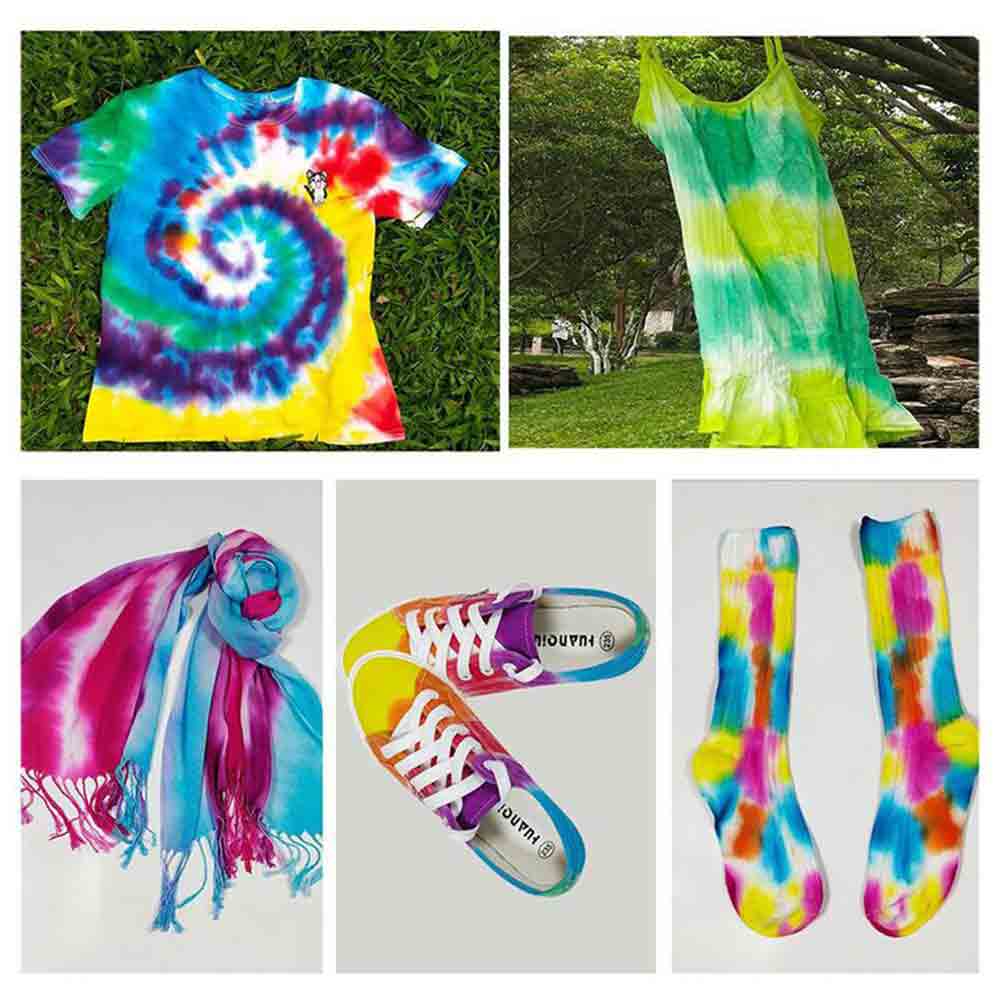 DIY Clothing Tie Dye Kit Colorful Decorating Pigme... – Grandado
