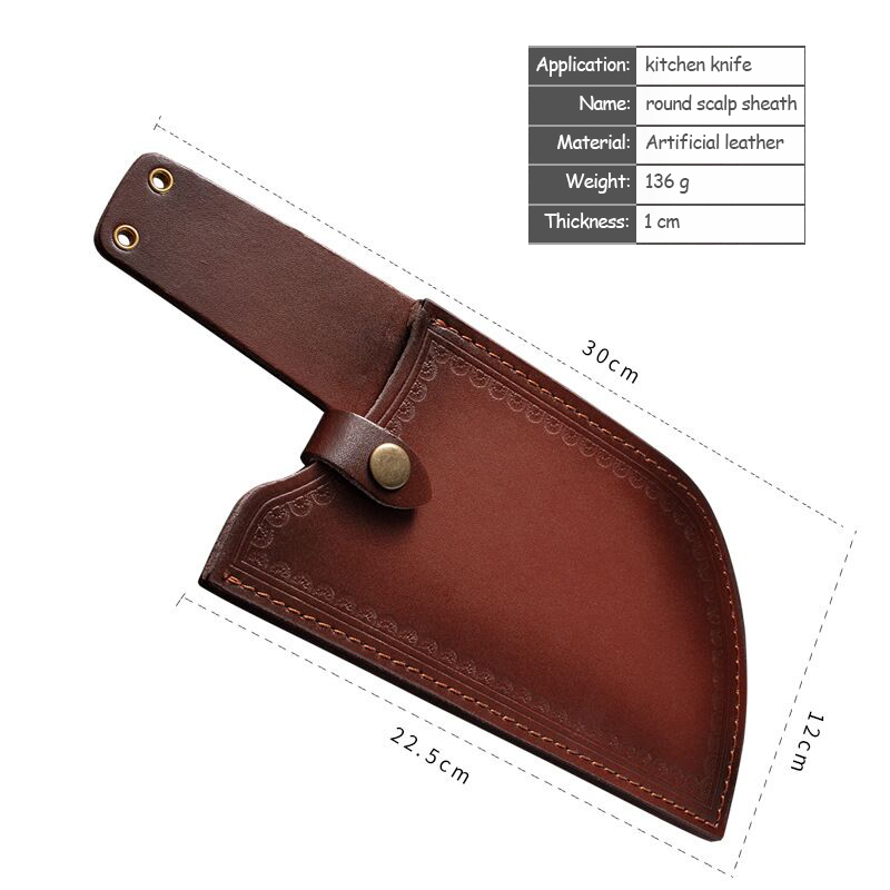 Kitchen Knife Leather Sheath Scabbard Butcher Knif... – Vicedeal