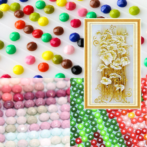 Lily Flowers Diamond embroidery Crystal Diamond Pa... – Grandado