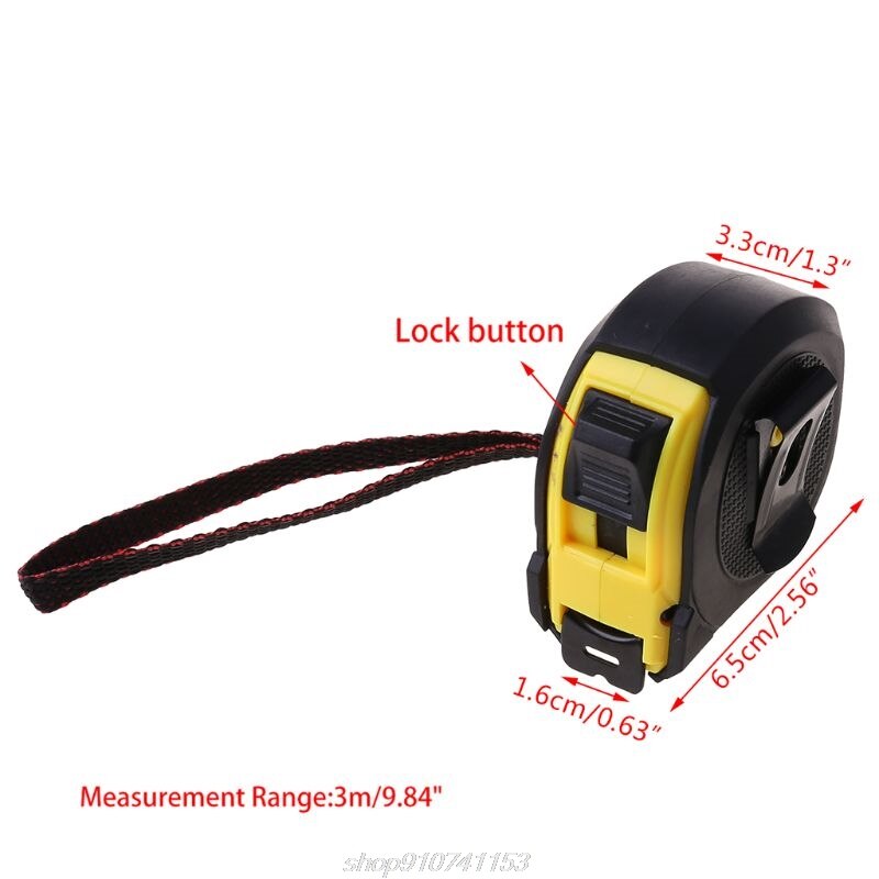 Auto Lock Measurement Measure Measuring Tape Woodw... – Grandado