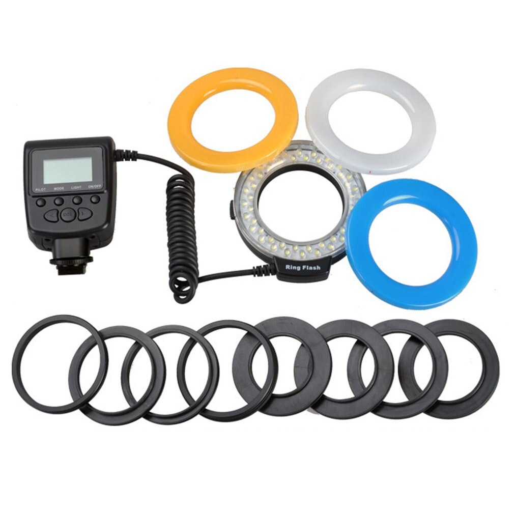 Makro LED Ring Flash Light Für Canon Für Nikon Für... – Vicedeal