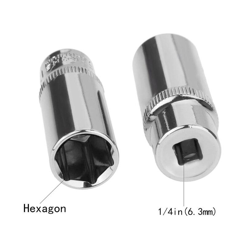 1/4 Hex Ratels Extension Mouwen Bar Socket Adapter... – Grandado