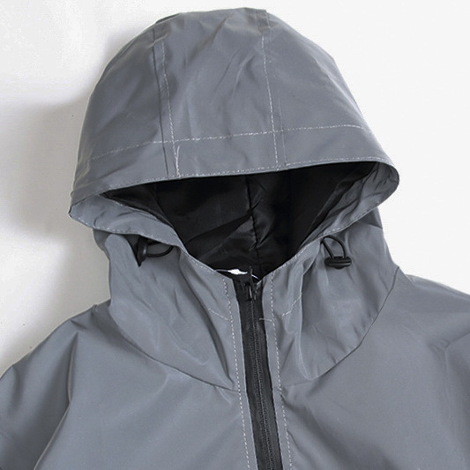 Unisex Reflective Jacket Hooded Windbreaker Street... – Grandado