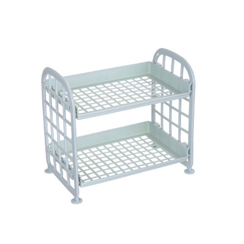 Plastic Opbergrek Badkamer Accessoires 2 Tier Plan... – Vicedeal