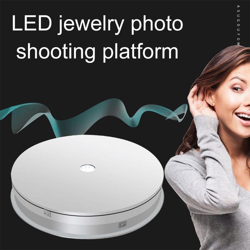 360 Graden Draaiende Led Sieraden Foto Schieten St... – Grandado