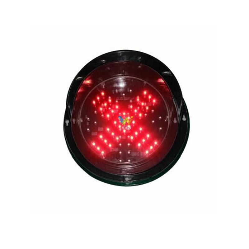 DC12V 200mm LED traffic light module red cross gre... – Grandado