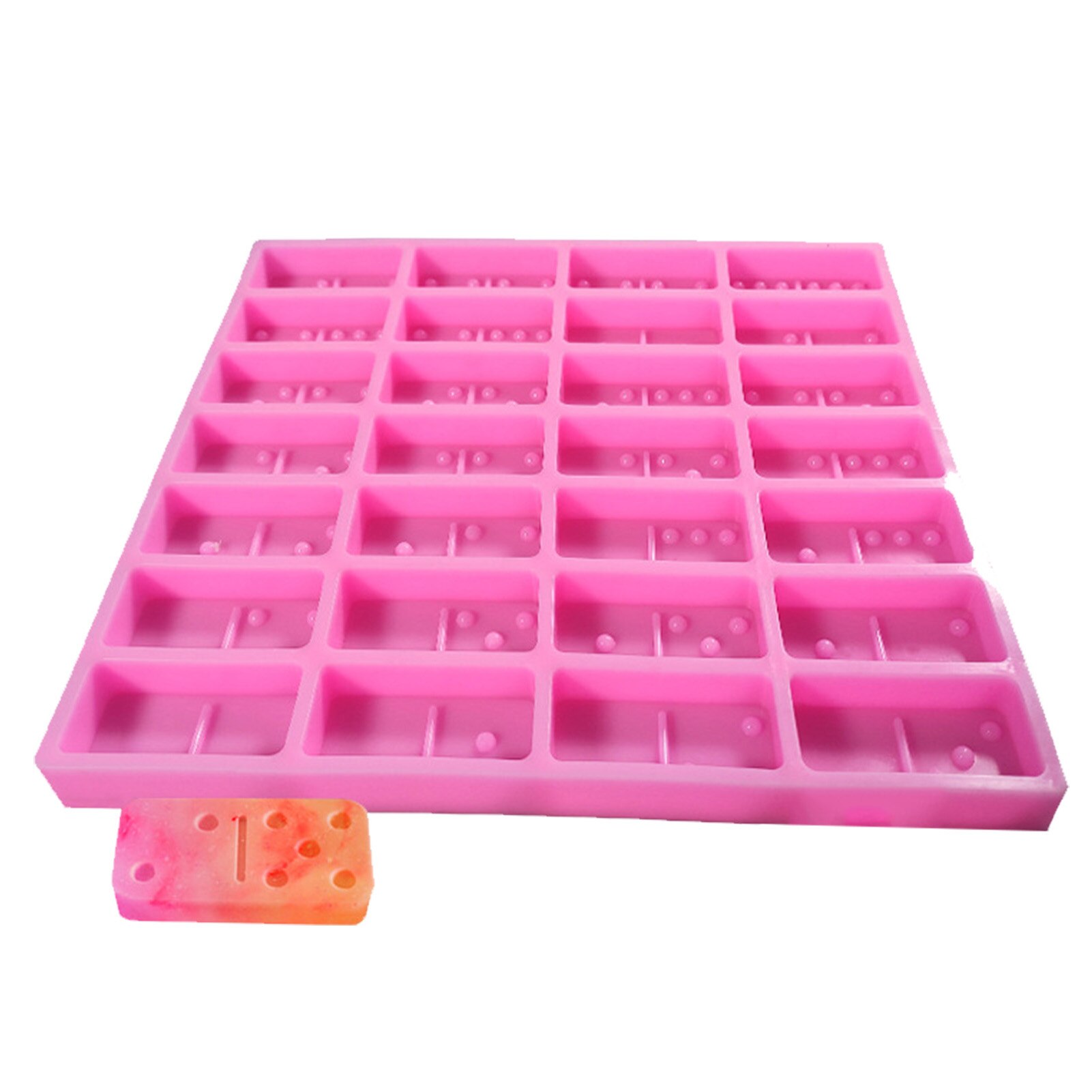 Clear Texture Domino DIY Food Grade Silicone Mold,... – Grandado