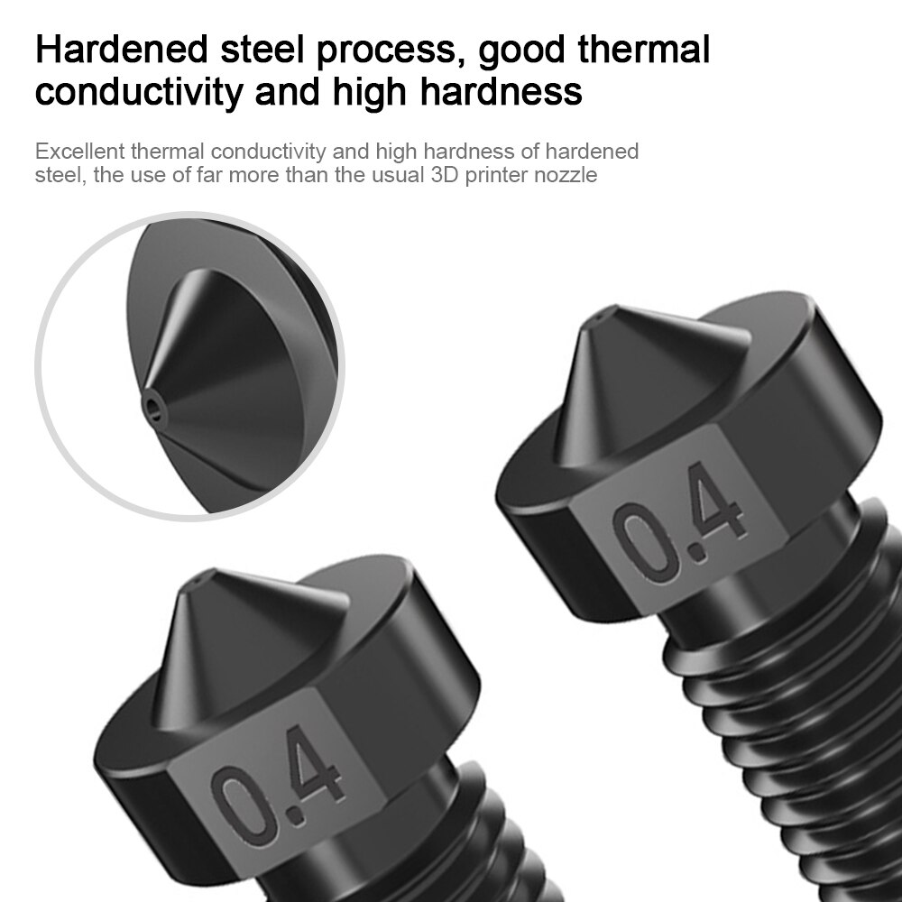 30Pcs Hardened Steel Volcano Nozzles Hardened Volc... – Vicedeal
