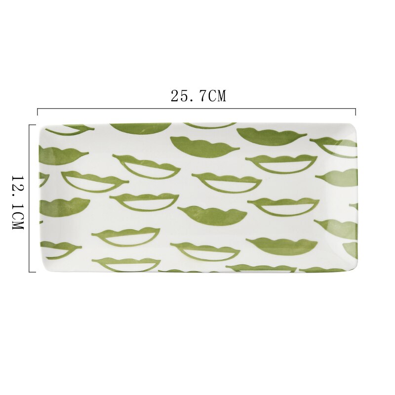 Ceramic Tableware Rectangular Plate / Sushi Plate ... – Vicedeal