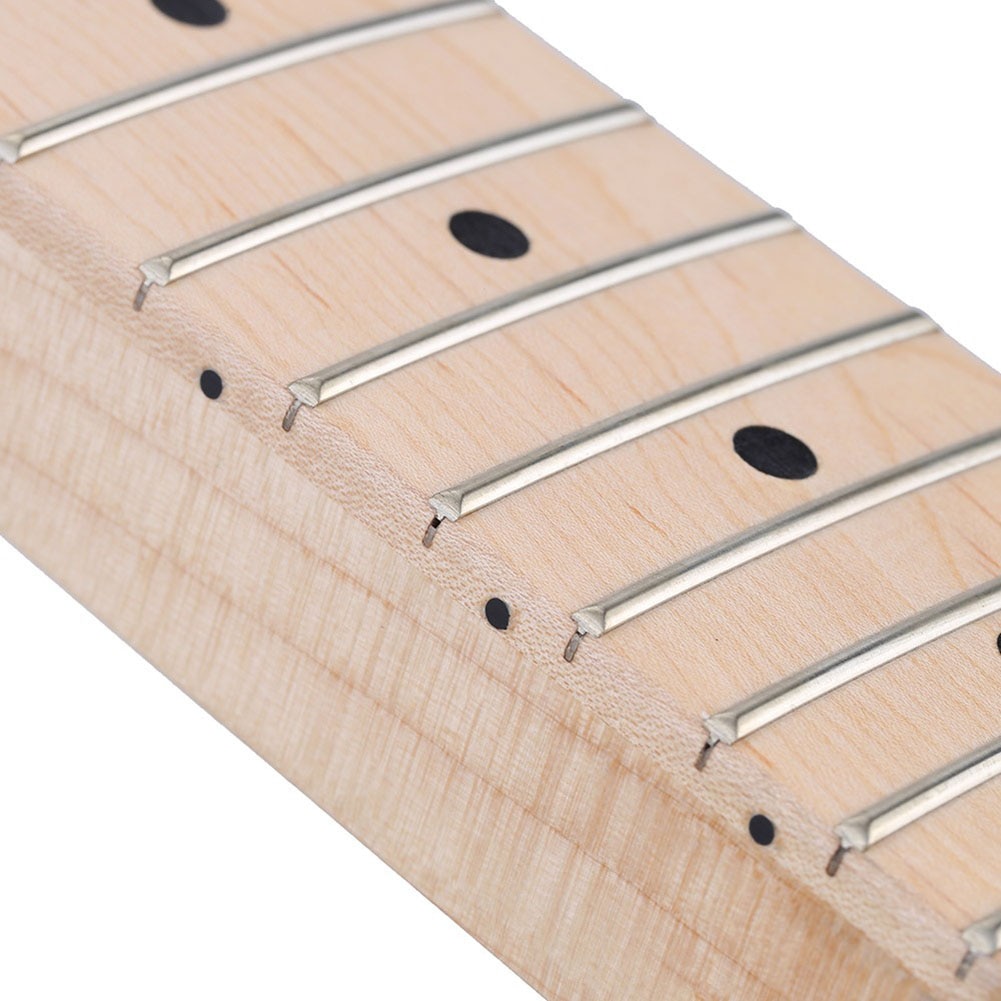 22 Fret Tiger Flame Maple Guitar Neck Replacement ... – Grandado