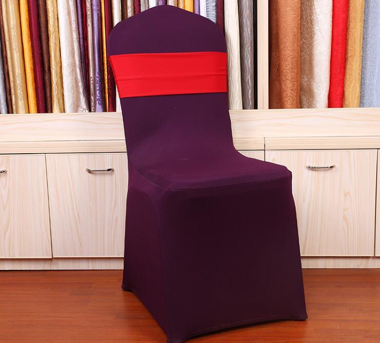 100pcs Elastic Spandex Chair Sashes Band For Weddi... – Vicedeal
