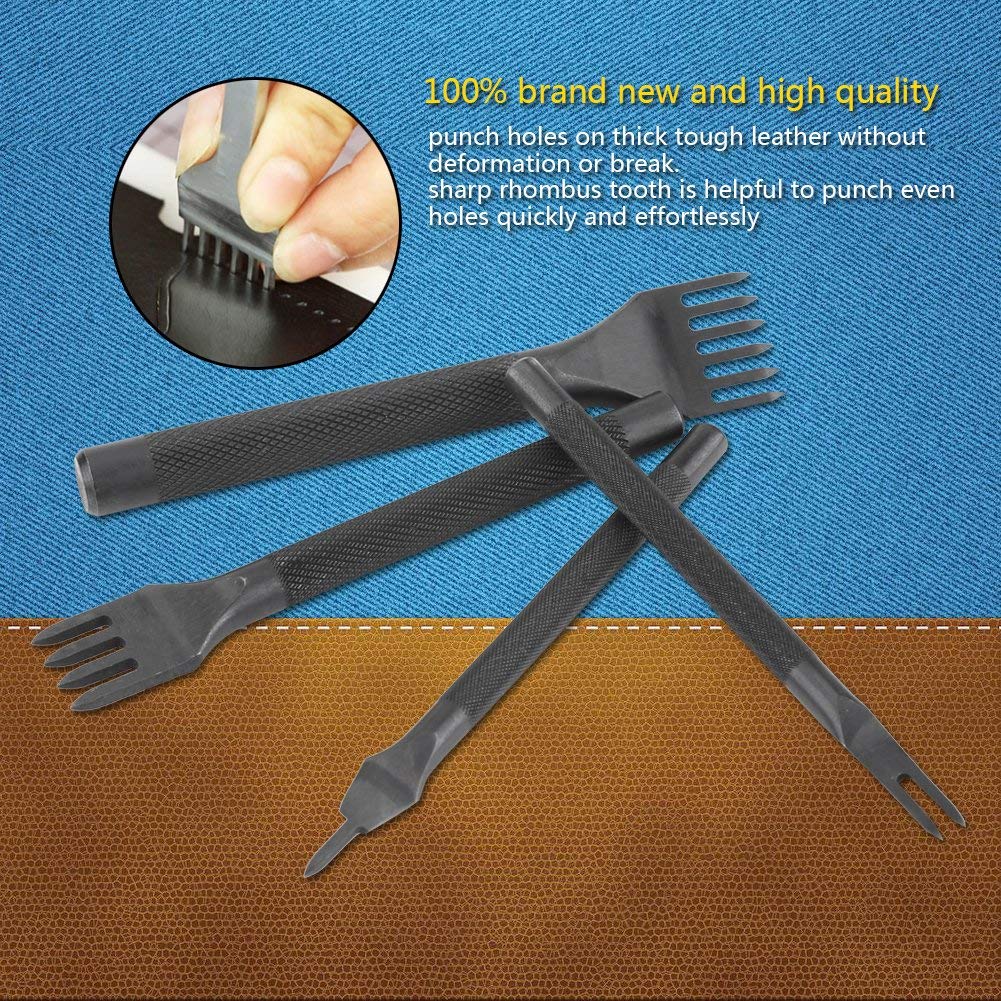 1Pc/4Pcs Leather Stitching Punch Chisel Craft DIY ... – Vicedeal