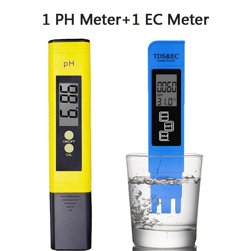 Digitale ph-meter, ec tds-tester, orp-meter, gelei... – Grandado