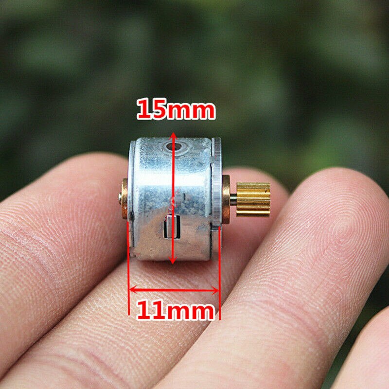 2Stck 2-Phase 4-draht Mikro 15mm Stepper Motor- El... – Grandado