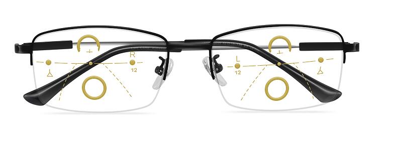 WEARKAPER Titanium Progressive Multifocal Glasses ... – Grandado