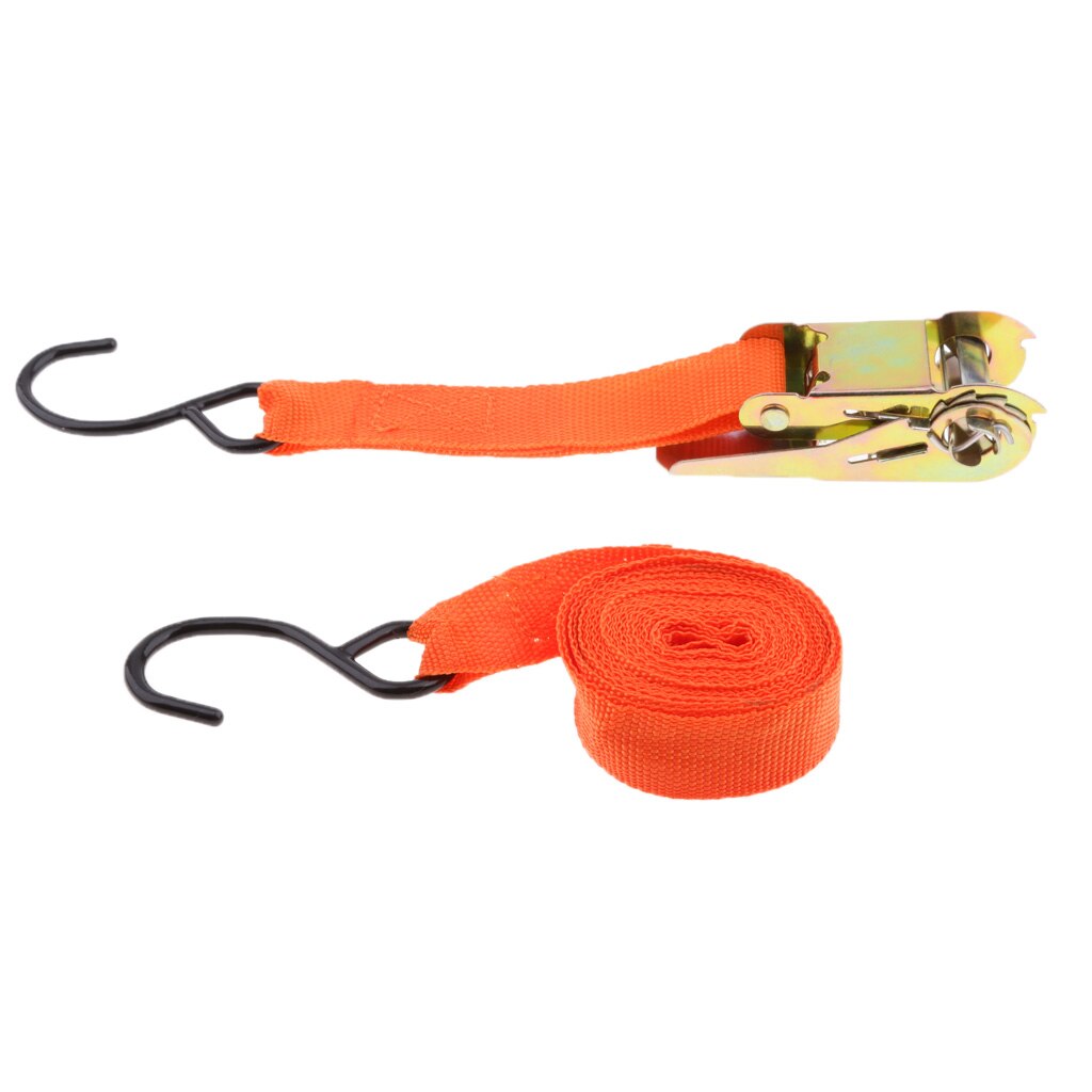 Ratchet Tie Down With Hook Cargo Strap Quick Relea... – Grandado