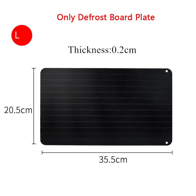 Defrosting Tray Frozen Food Thawing Plate For Fast... – Grandado