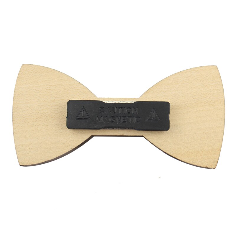 Original Wooden Bow Tie Wood Neck Tie For Men Carv... – Grandado