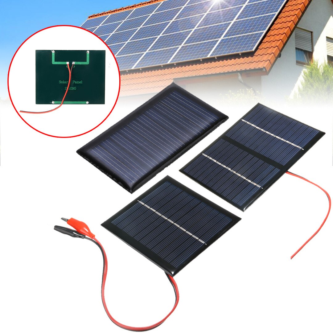 4 Style Portable 9V 3W Cell Solar Panel System Lig... – Grandado
