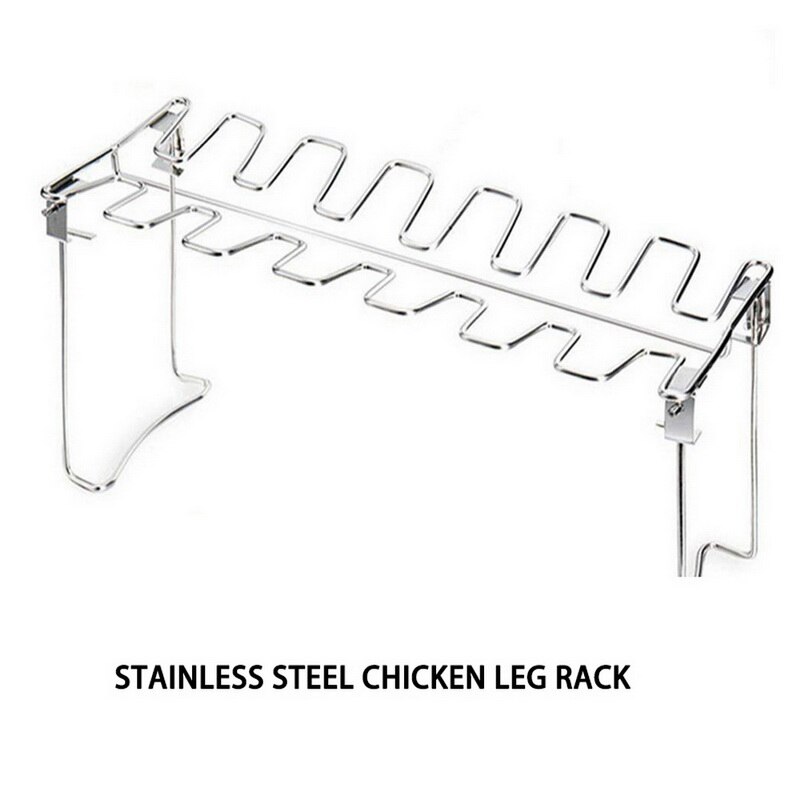 Stainless Steel Chicken Wing Leg Rack Grill Holder... – Grandado