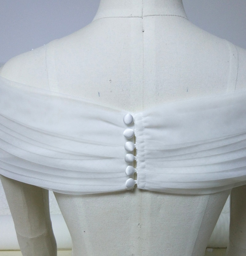 Tulle Wedding Jacket Bolero Women Shrug Wraps Off ... – Grandado