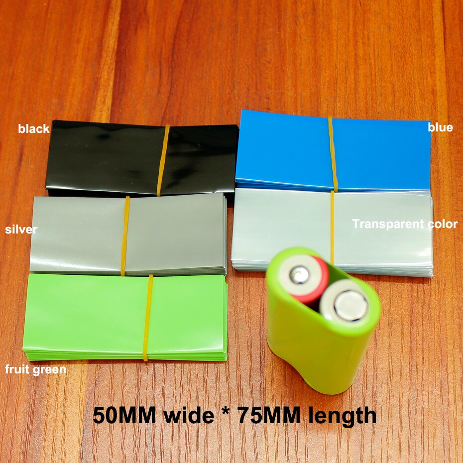 100pcs/lot Lithium Battery Package Heat Shrink Tub... – Grandado