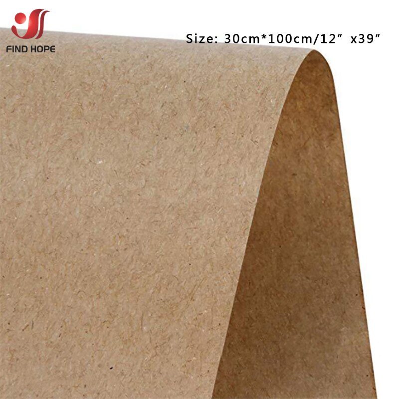 12"x 39" Brown/White Kraft Wrapping Paper Sheet Fo... – Vicedeal