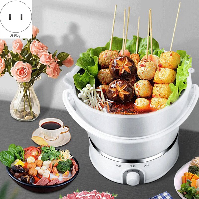 1L Folded Food Grade Silicone Slow Cooker Portable... – Grandado