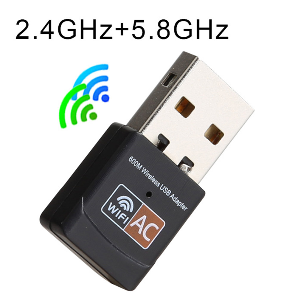 Wireless USB Adapter 600 Mbps Wi-Fi Adapter 2.4G 5... – Grandado