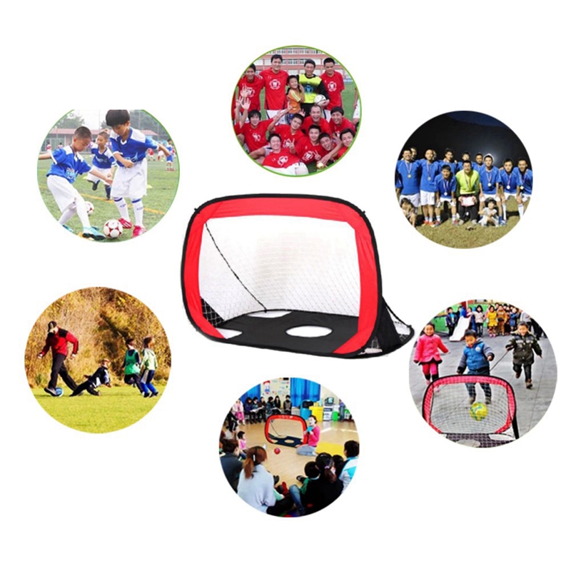 2 in 1 Kids Soccer Goal Portable Kids Soccer Net F... – Grandado