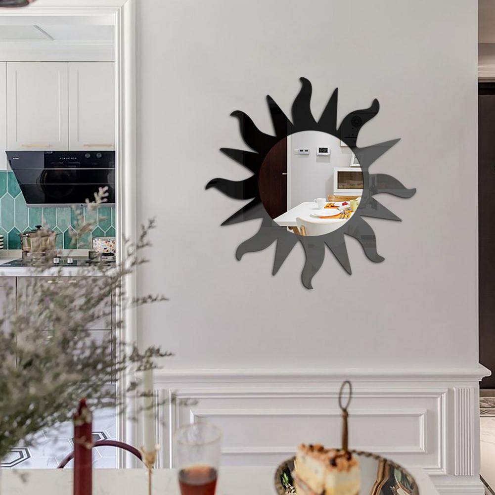 Acrylic Mirror Wall Decor - Sunbeam Farmhouse Mirr... – Grandado