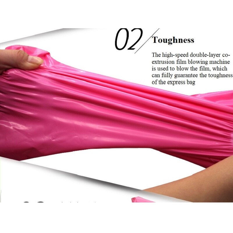 50Pcs/Lot Pink Express Bag Toughness Courier Bags ... – Grandado