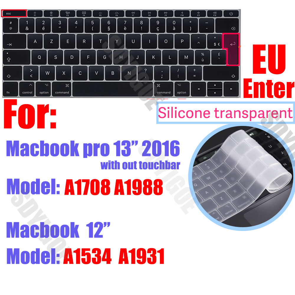 Silicone Keyboard Cover Skin for all models MacBoo... – Grandado