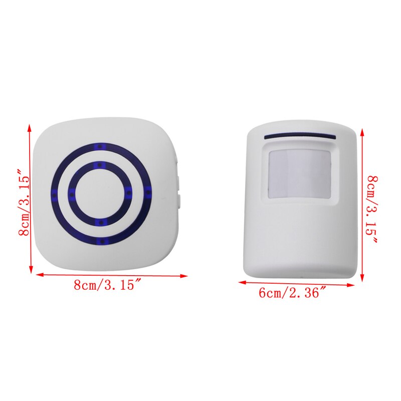 Wireless Infrared Motion Sensor Door Security Bell... – Vicedeal