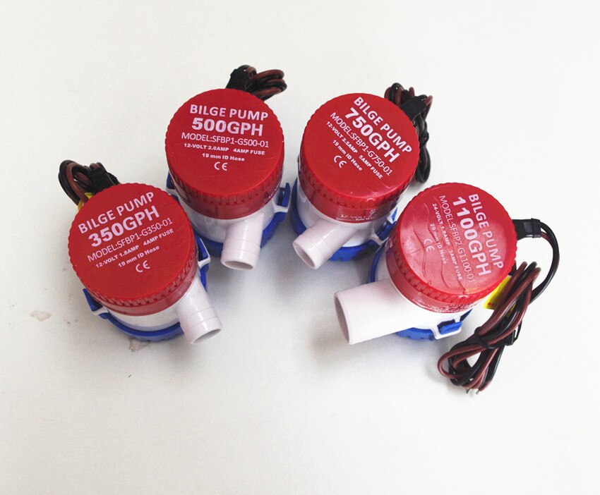 12 V 750GPH Lenspomp 2m3/h kleine DC Dompelpompen ... – Vicedeal