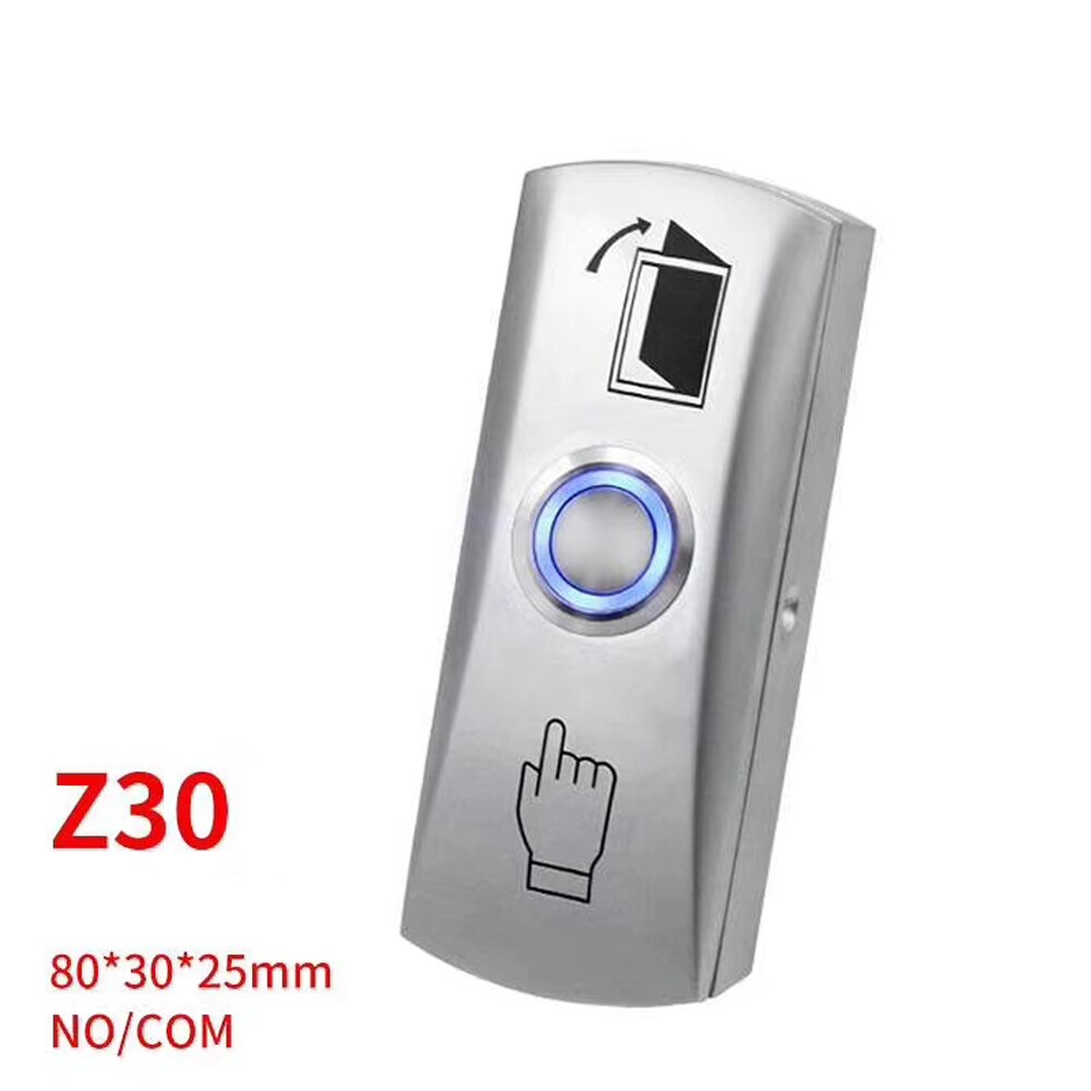 Backlight Zinc Alloy GATE DOOR Exit Button Exit Sw... – Grandado