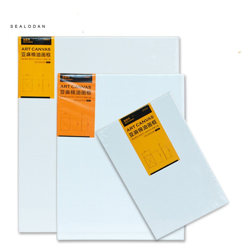 5pcs Flax oil painting cloth painting frame, oil p... – Grandado