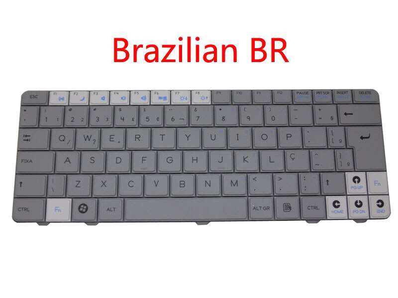 Laptop US BR Keyboard For Quanta NL2 Brazilian BR ... – Vicedeal