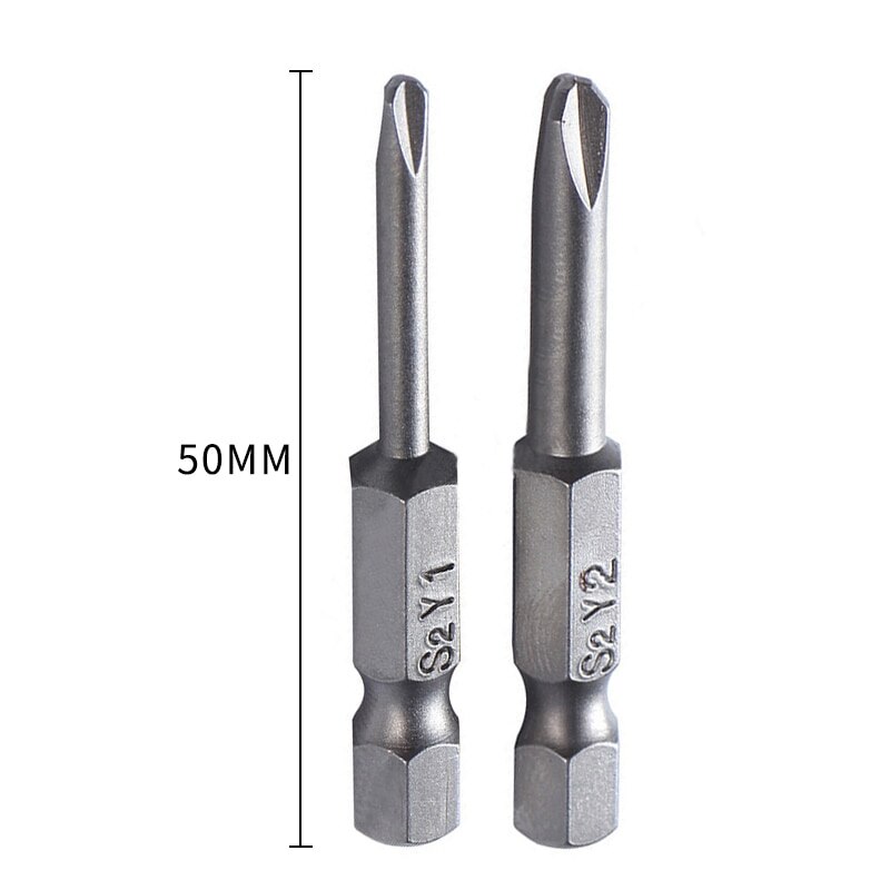 Y-shaped screwdriver bit Magnetic 1/4'' Hex Shank ... – Vicedeal