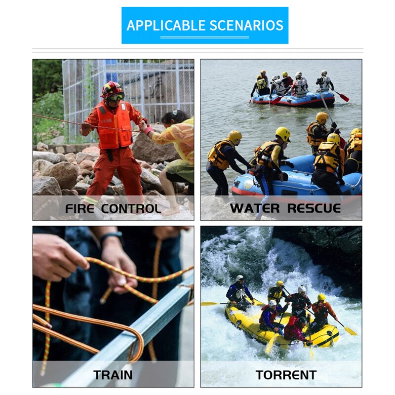 Water rescue rope bag Floating lifesaving rope bag... – Vicedeal