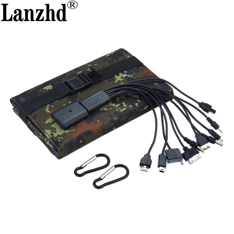 20W 5V Folding Foldable Portable Solar Charger Wat... – Vicedeal