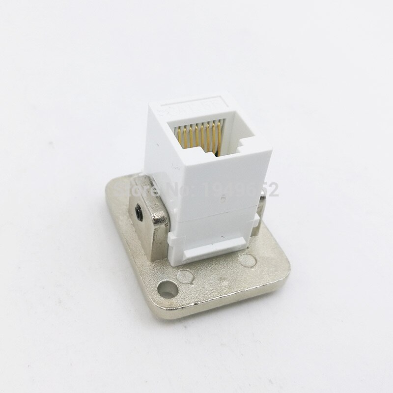 Rj45 network connector metal panel socket d type m... – Grandado