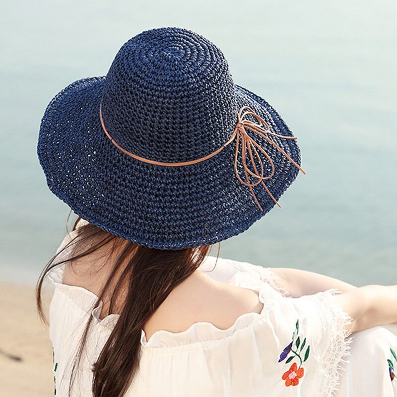 AD-Simple Women'S Straw Hats Summer Sun Hats For W... – Vicedeal