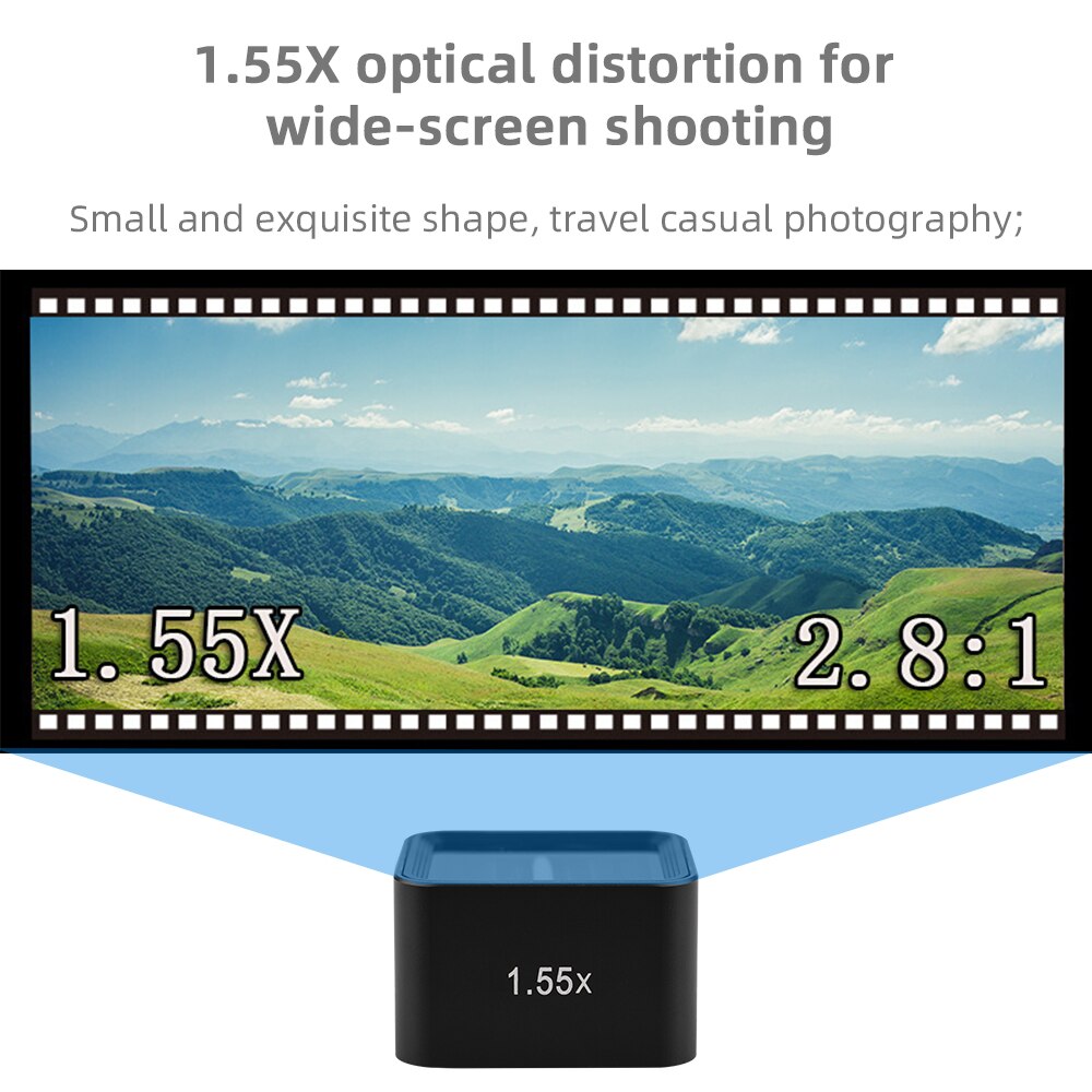 Hd 1.55X Cinema Lens Voor Gopro9 Hero 9 Sport Came... – Vicedeal