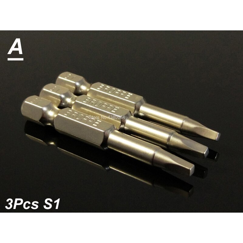 3Sizes 3Pcs Set 50MM Square Head Screwdriver Bits ... – Grandado