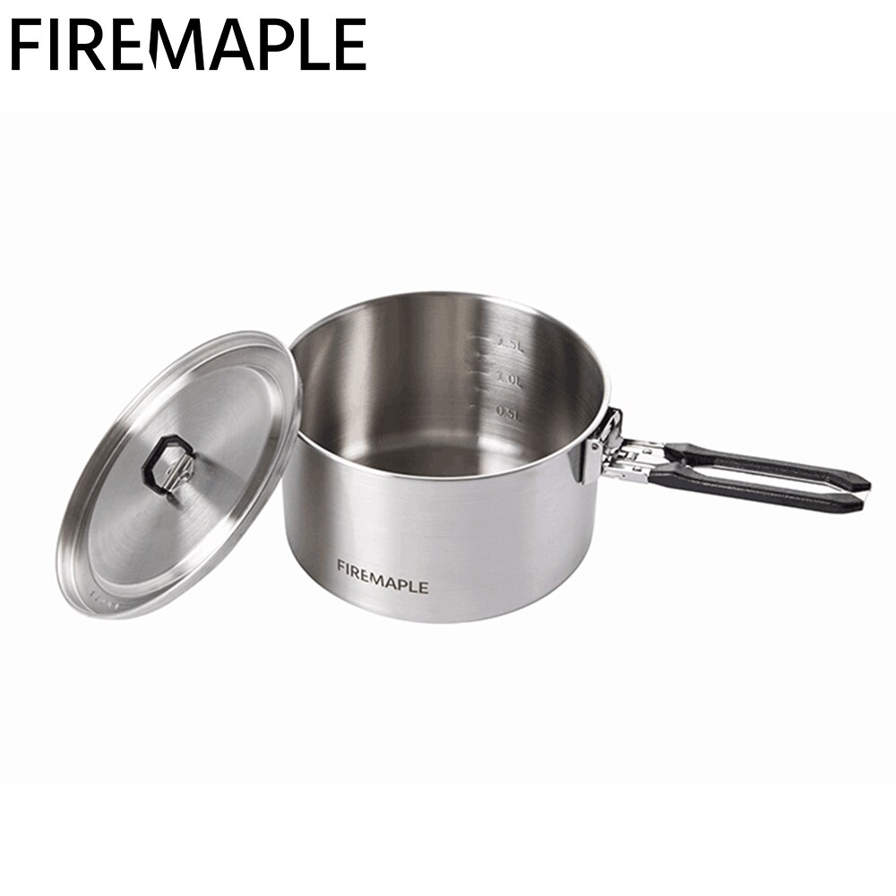 Fire Maple 304 Stainless Steel Cooking Kettle Camp... – Grandado