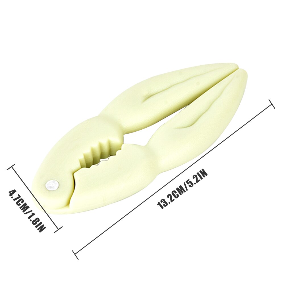 Zigzag Vorm Krab Tang Walnoot Cracker Plastic Krab... – Grandado