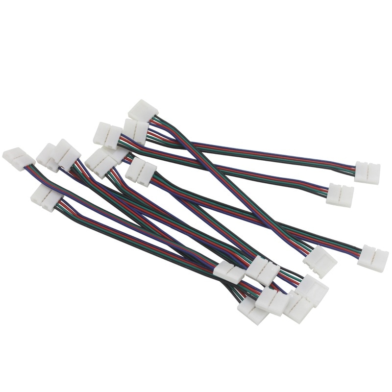 LED Streifen Stecker 10mm 4 Pin 16,5 cm Länge Stec... – Vicedeal